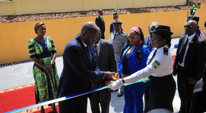Brice Clotaire Oligui Nguema inaugure l’annexe du Tribunal de ...